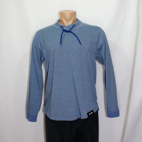 Jason Wu | Shirts | Jason Wu Blue Soft Pullover For Eva Air Long Sleeve Shirt Size Men Large ...